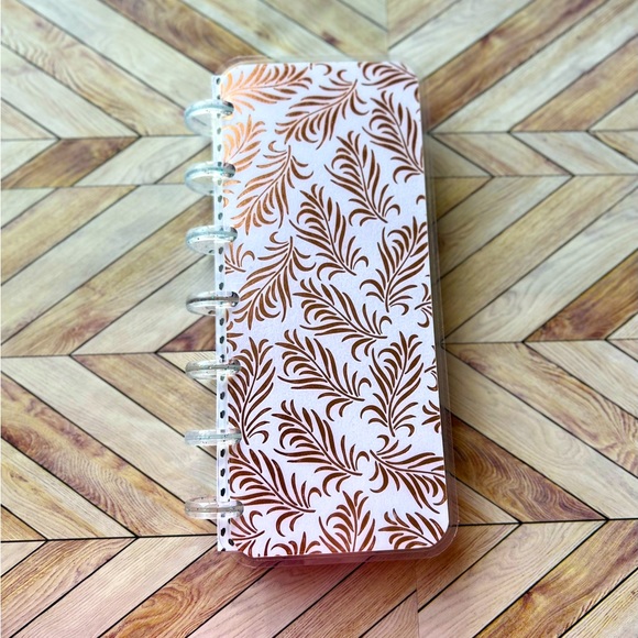 Hand Crafted | Office | Happy Planner Skinny Mini Size Undated Rose ...